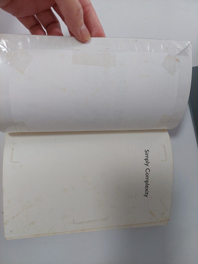 Simple Complexity by Neil Johnson, Hobbies & Toys, Books & Magazines, Fiction & Non-Fiction on ...