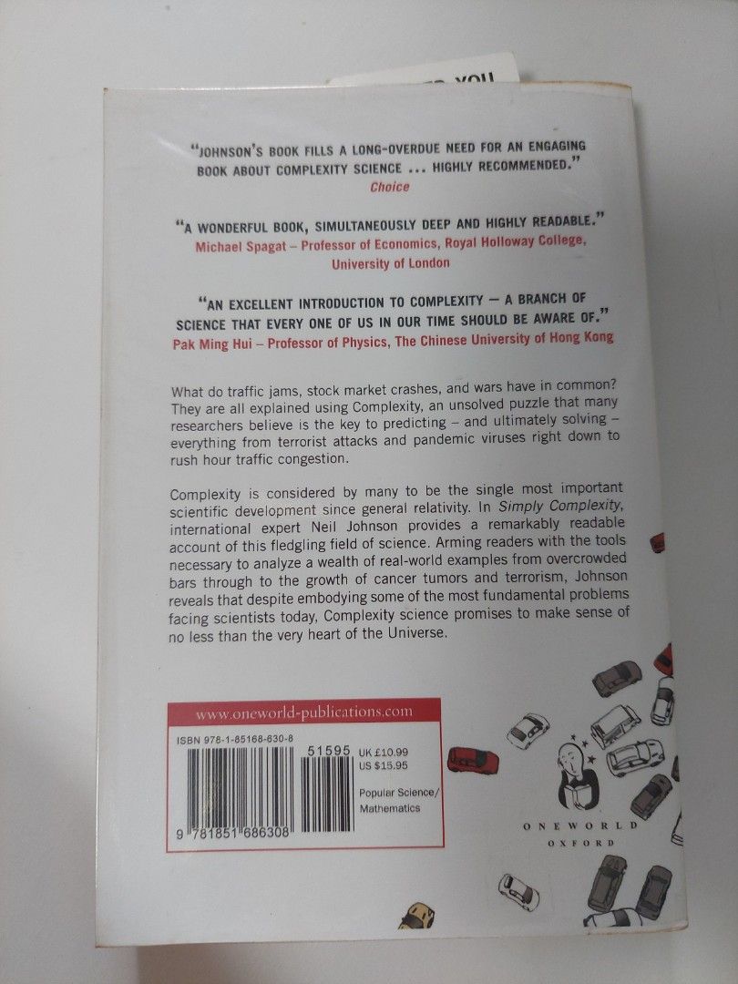 Simple Complexity by Neil Johnson, Hobbies & Toys, Books & Magazines, Fiction & Non-Fiction on ...