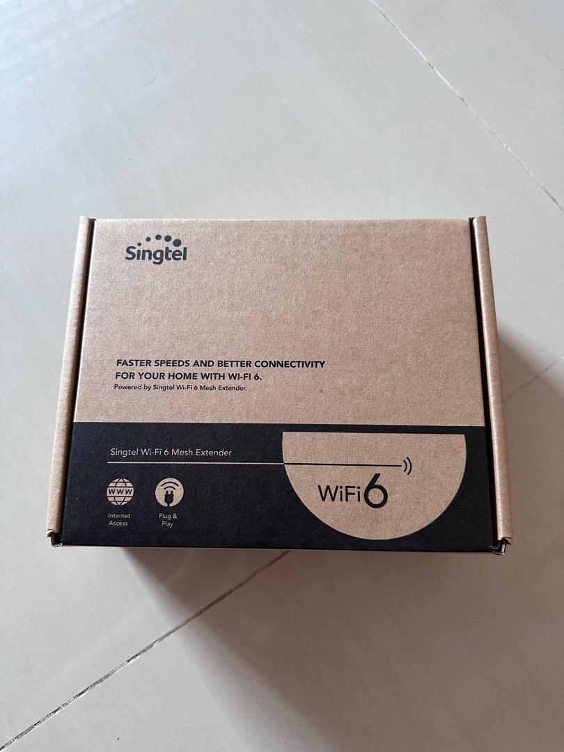 Singtel Mesh Wi Fi 6 Extender Computers And Tech Parts And Accessories Networking On Carousell