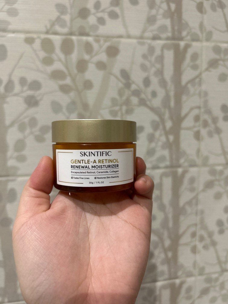Skintific gentle-a-retinol renewal moisturizer, Kesehatan & Kecantikan ...