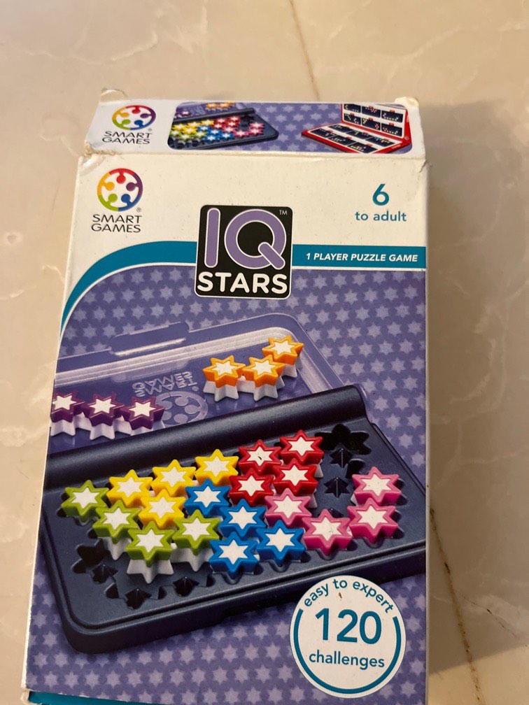 Smart Games - IQ Stars, Hobbies & Toys, Toys & Games on Carousell