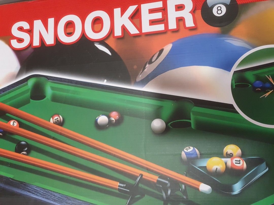 Snooker Table for Kids, Hobbies & Toys, Toys & Games on Carousell