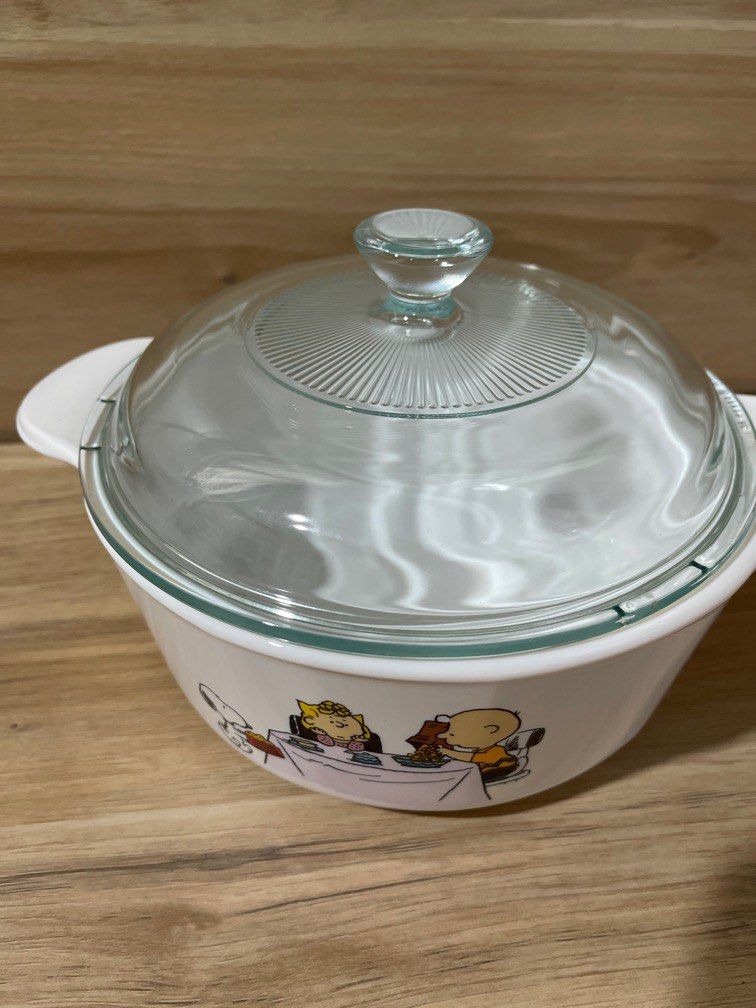 Snoopy corningware 1.25l, Furniture & Home Living, Kitchenware ...