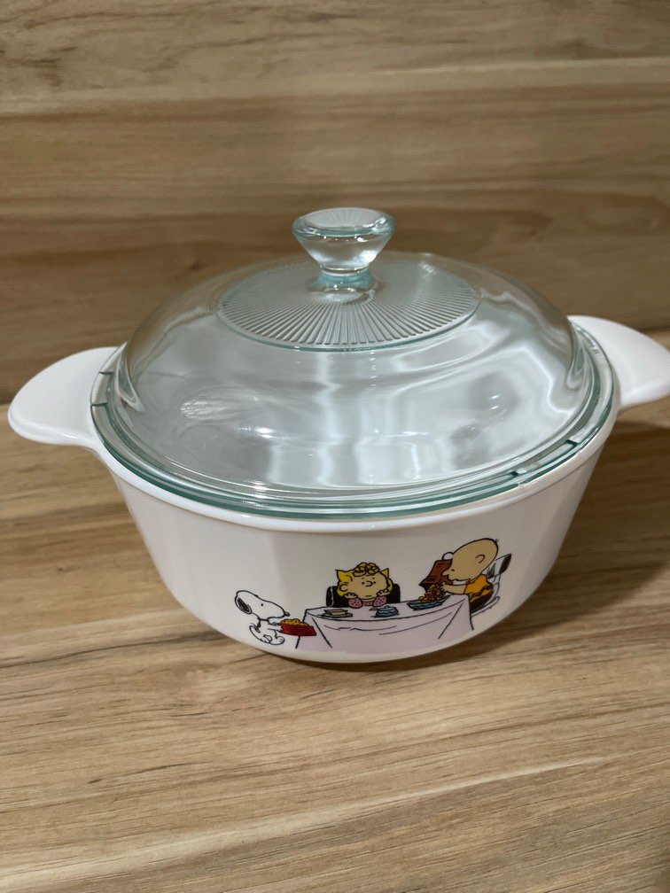 Snoopy corningware 1.25l, Furniture & Home Living, Kitchenware ...