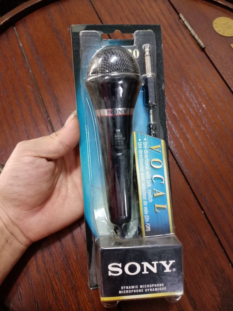 Sony microphone F-V120, Audio, Microphones on Carousell