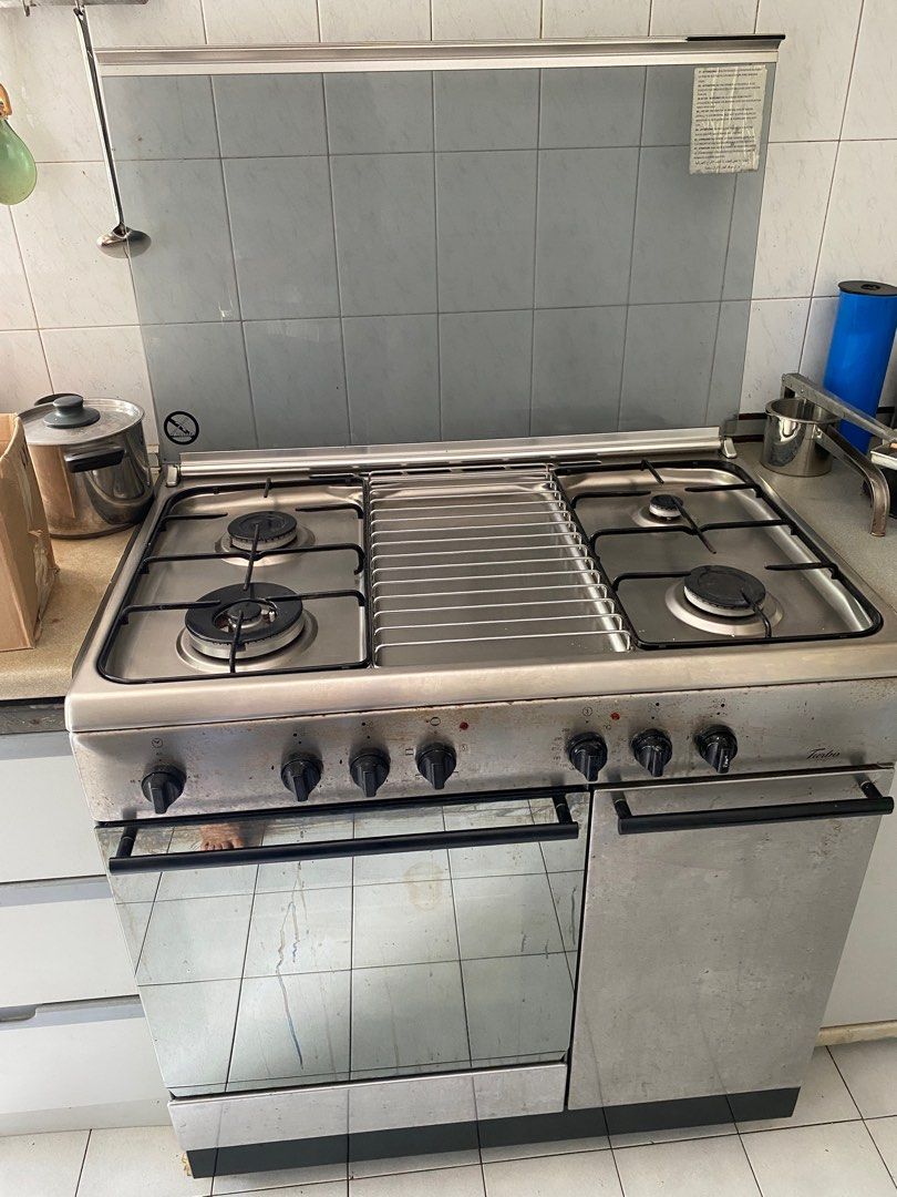 Standing cooker with oven and grill, TV & Home Appliances, Kitchen ...