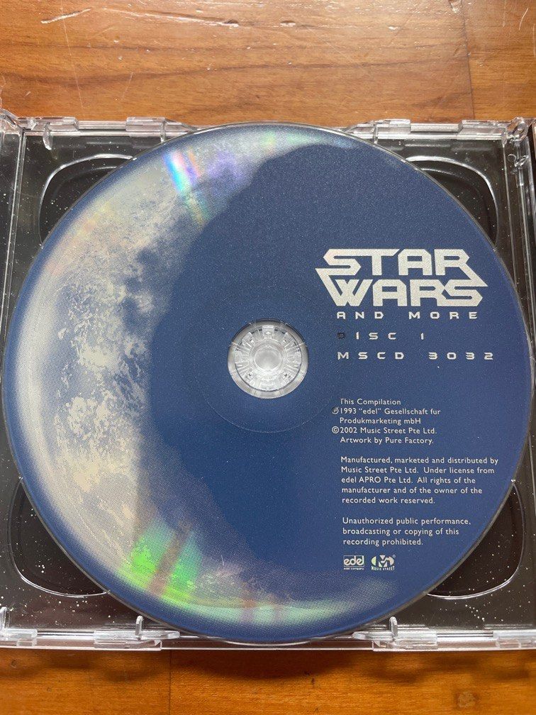 Star Wars And Movie Themes From Space (2 CD), Hobbies & Toys, Music ...