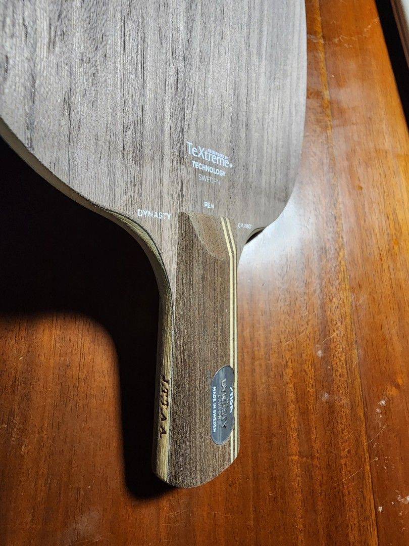 Stiga Dynasty Carbon Penhold, Sports Equipment, Sports & Games, Racket ...