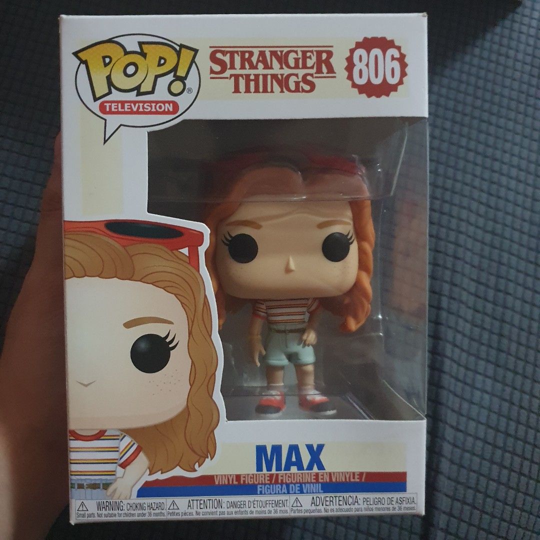 STRANGER THINGS MAX IN MALL SEASON 3 FUNKO POP on Carousell