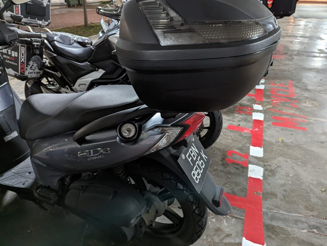 SYM 200i HD2, Motorcycles, Motorcycles for Sale, Class 2B on Carousell
