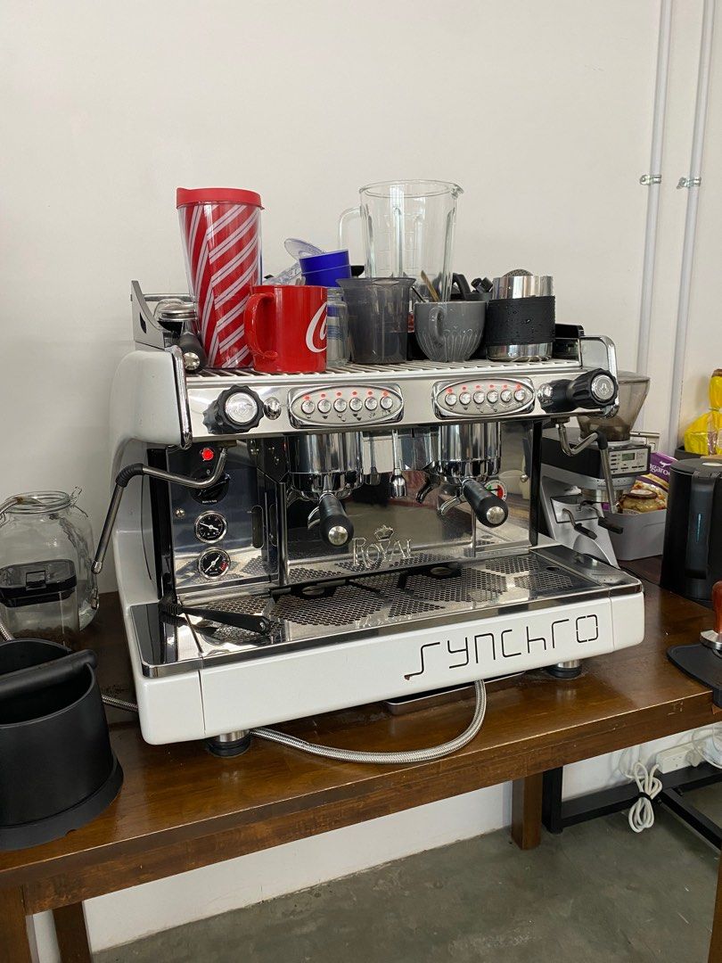 Synchro Dual head Espresso Machine, TV & Home Appliances, Kitchen ...
