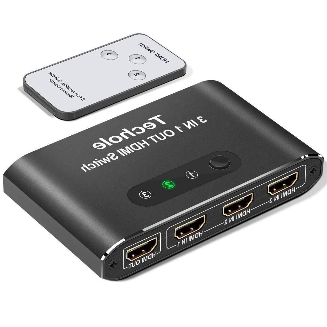 T744 HS301 Techole 3 IN 1 HDMI Switch, Computers & Tech, Parts & Accessories, Cables & Adaptors ...