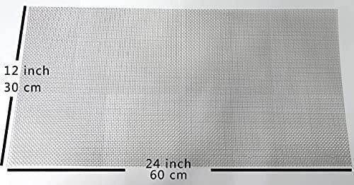 T775 10 Mesh Woven Wire - 12"X 24" 30X60cm Size - 2mm Hole - Coarse ...