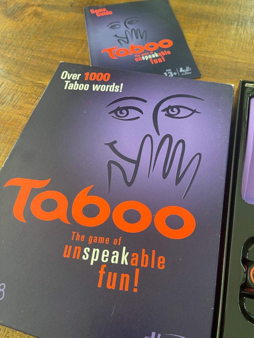 Taboo game, Hobbies & Toys, Toys & Games on Carousell