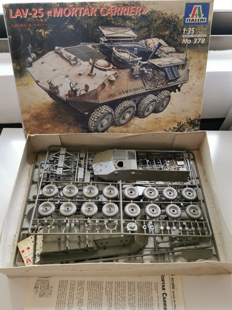Tanks & AFV 1/35 scales Tiger VBL & AMX-10RCR, LAV-25 Mortar/TUA/Piranha/Air Defence, Stryker ...