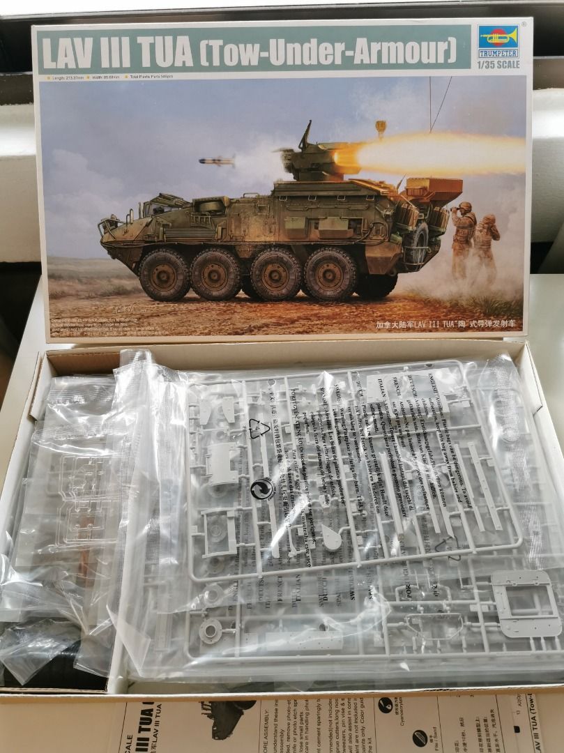 Tanks & AFV 1/35 scales Tiger VBL & AMX-10RCR, LAV-25 Mortar/TUA/Piranha/Air Defence, Stryker ...