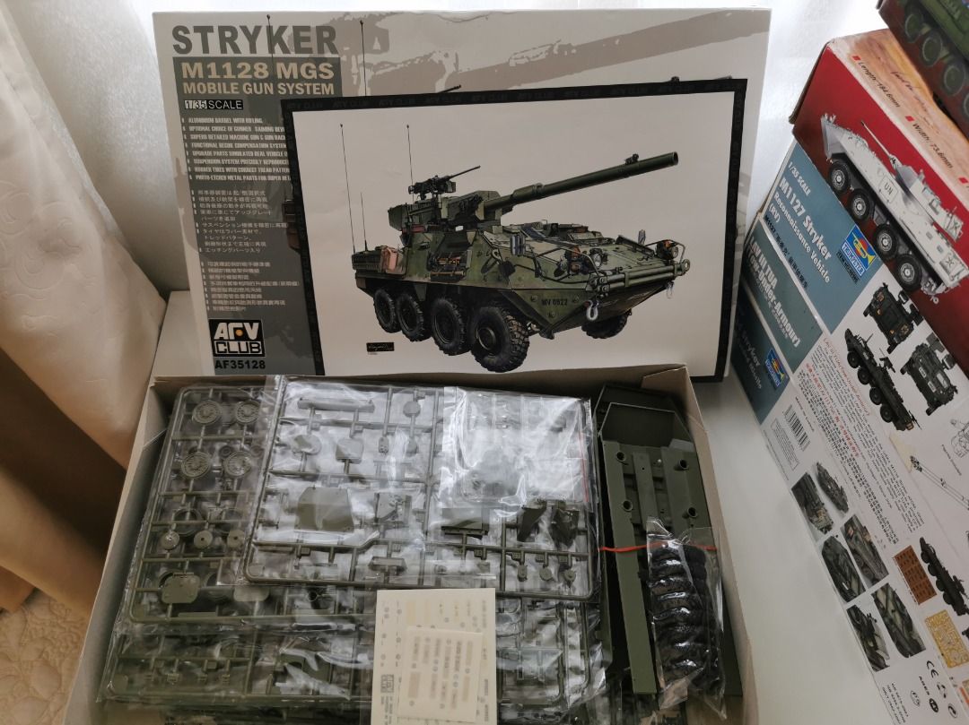 Tanks & AFV Part 1 -- 1/35 scales Tiger VBL & AMX-10RCR, LAV-25 Mortar ...