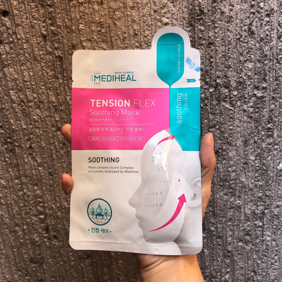 tension flex soothing mask on Carousell
