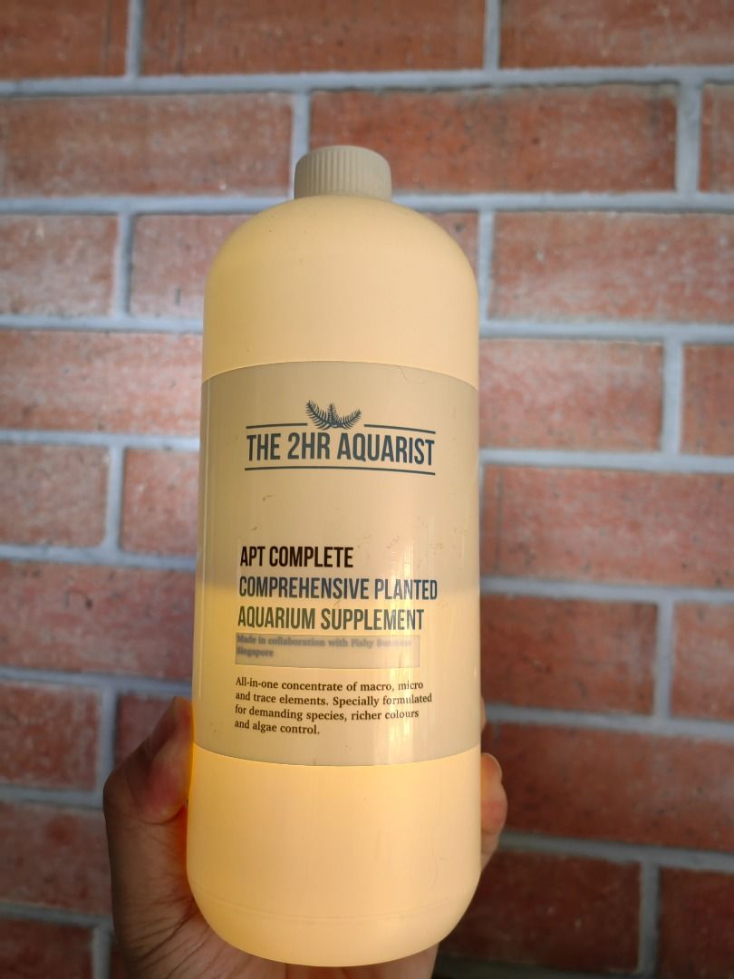 The 2Hr Aquarist APT Complete 1L left 45%, Furniture & Home Living, Gardening, Garden Soil ...