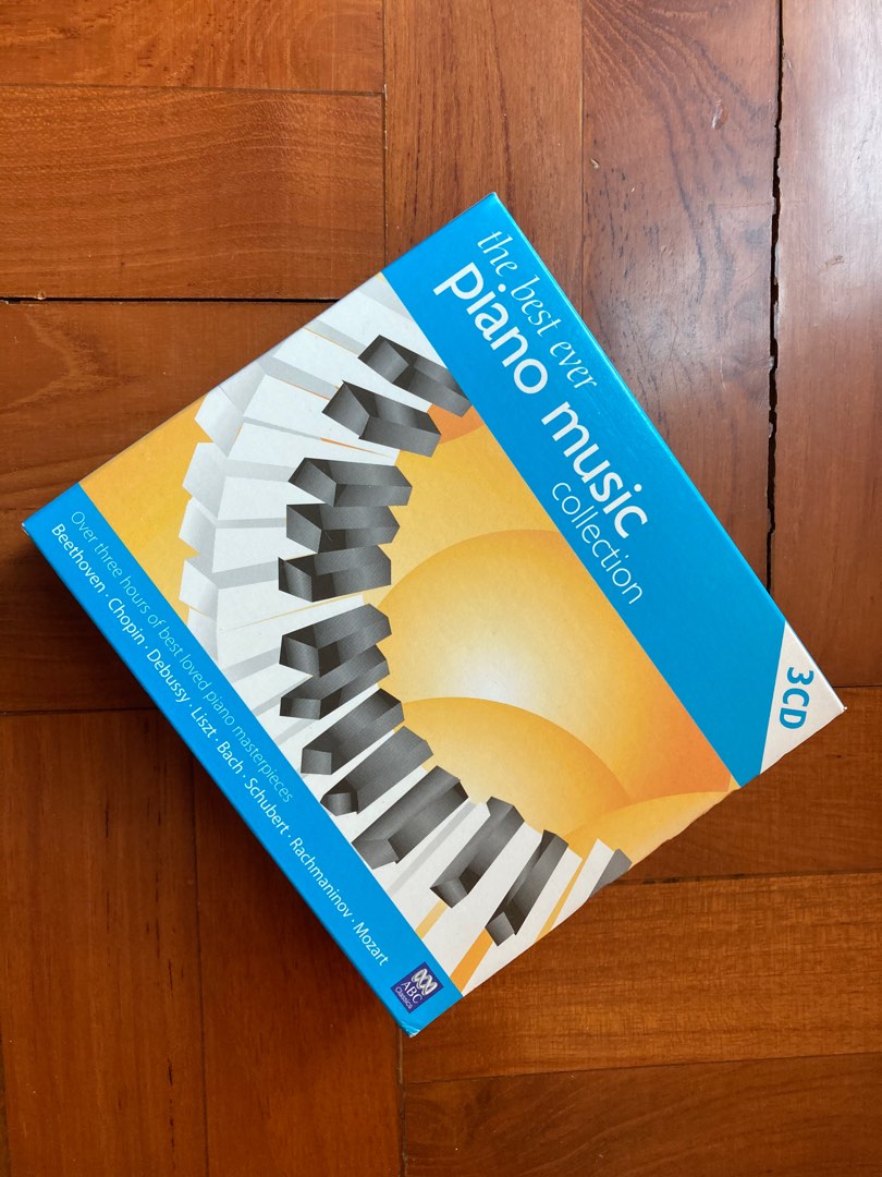 the best ever piano music collection 3CD, 興趣及遊戲, 音樂樂器 & 配件, 音樂與媒體 - CD ...