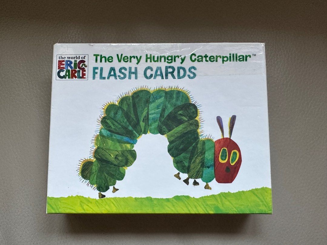 The Very Hungry Caterpillar Flash Cards, 兒童＆孕婦用品, 嬰兒玩具 - Carousell