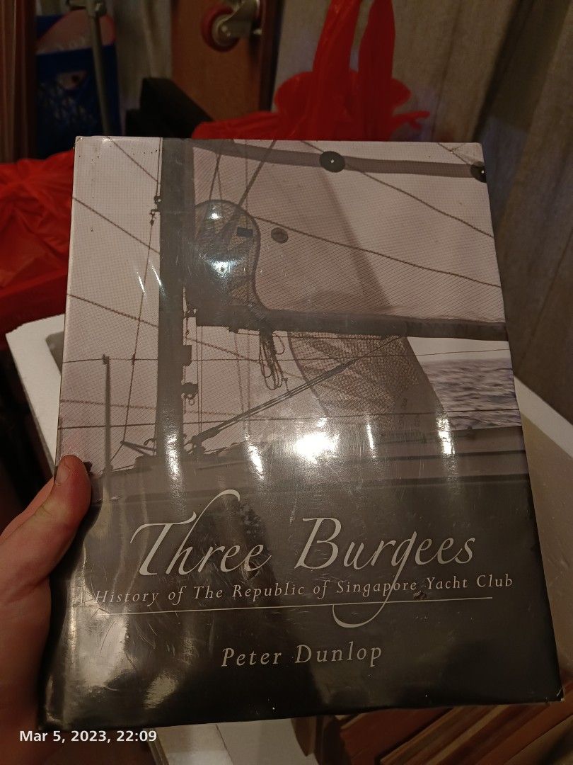 Three Burgees Peter Dunlop Singapore Yacht Club, Hobbies & Toys, Books ...