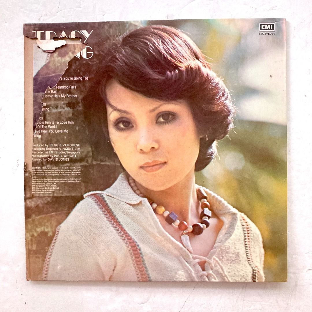 Tracy Huang 黄露仪 黄莺莺 Feelings 12" LP Vinyl EMI 1976, Hobbies & Toys, Music & Media, Vinyls on ...