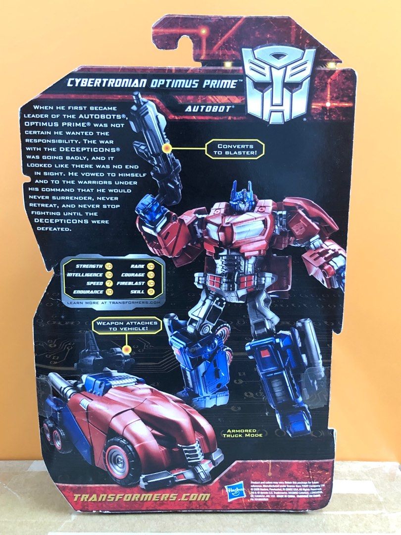 TRANSFORMERS 變形金剛 WFC - DELUXE CLASS 柯柏文 CYBERTRONIAN OPTIMUS PRIME 注意 ...