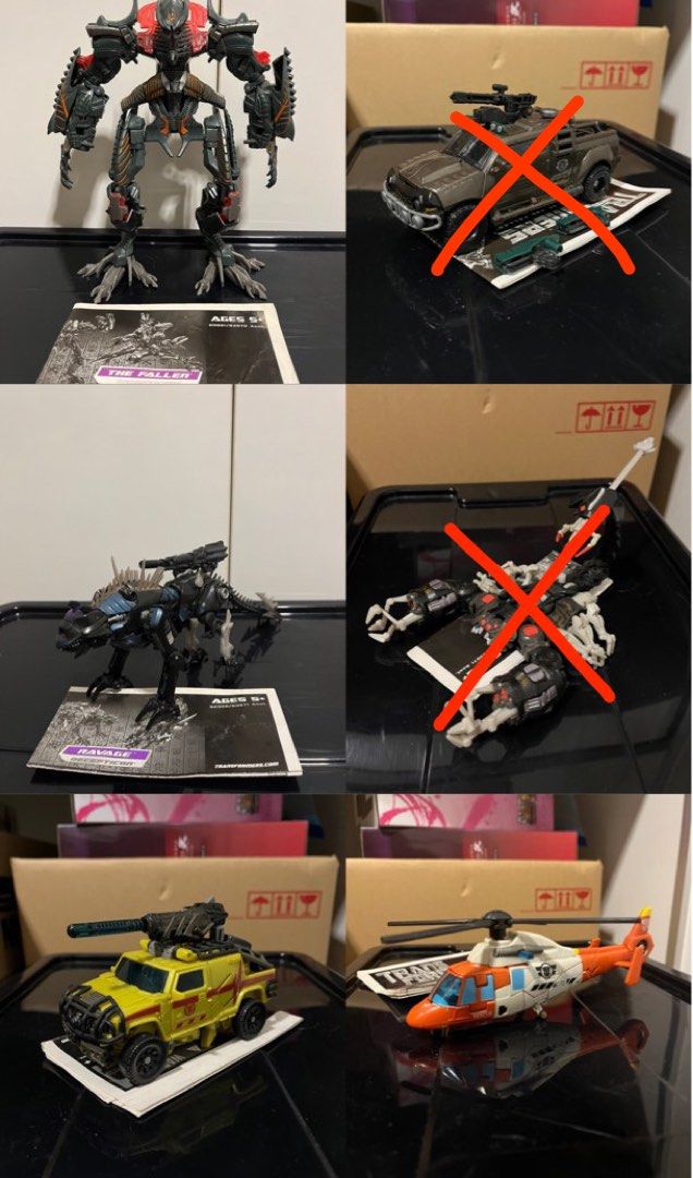 Transformers Deluxe Class Revenge of the Fallen Prowl Fallen Skids ...