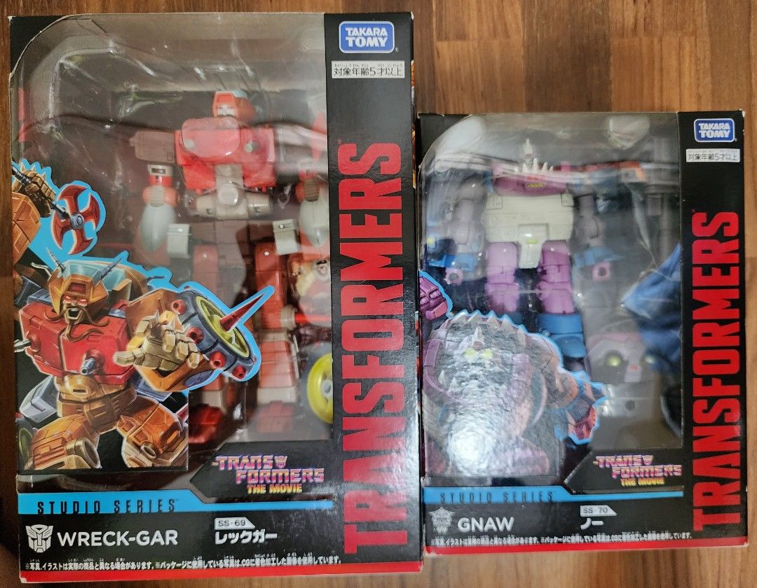 Transformers Studio Series 69/70 Wreckgar & Gnaw, Hobbies & Toys, Toys ...