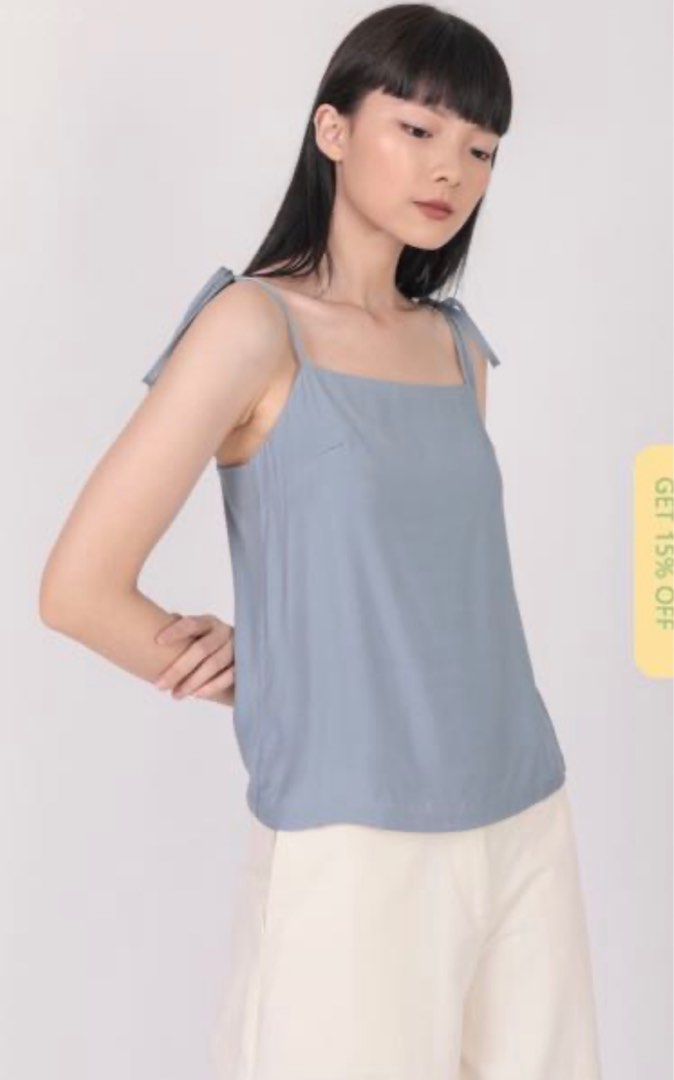 TTR Jodie Spag Top, Women's Fashion, Tops, Sleeveless on Carousell