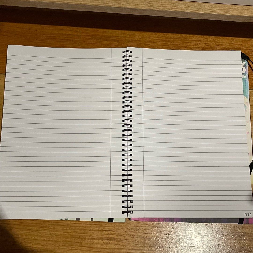 Typo A4 spinout notebook on Carousell