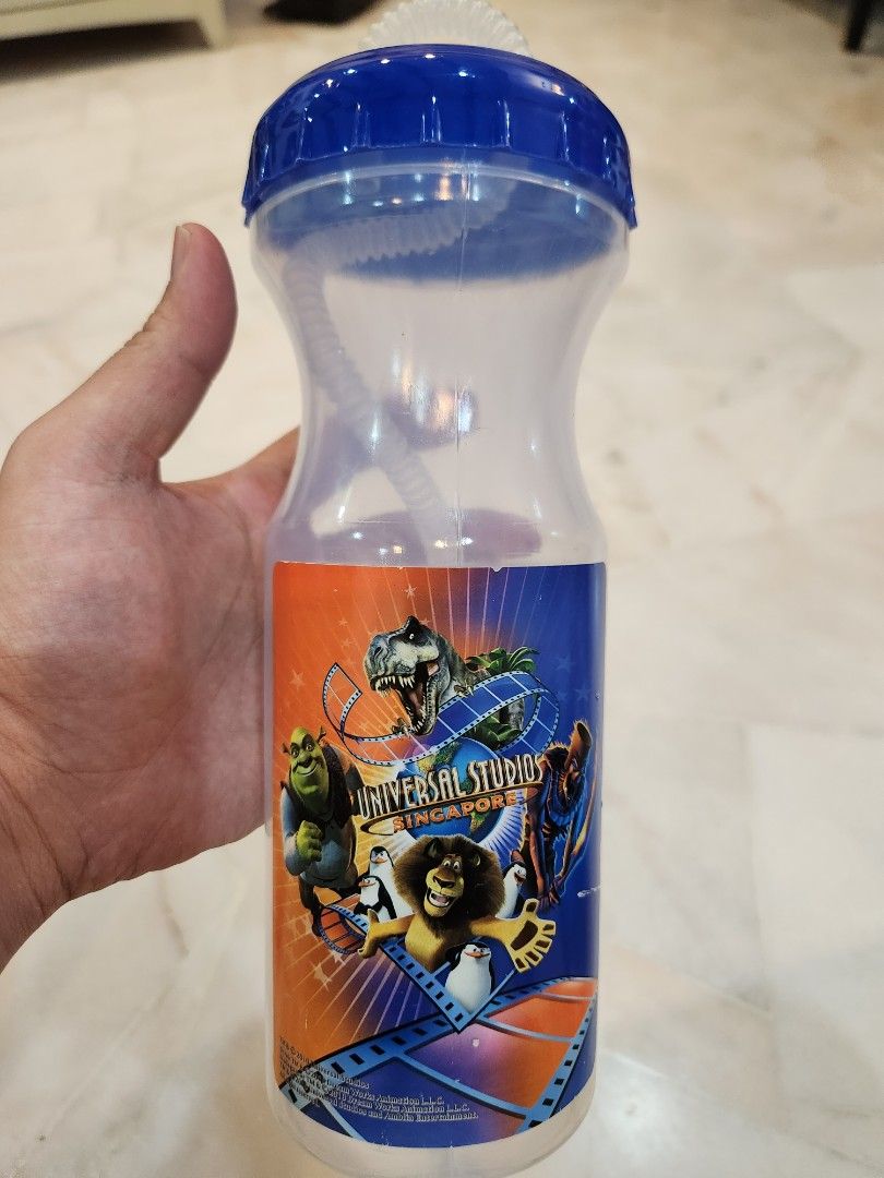 Universal Studios Singapore Collectible Bottle with Straw, Furniture ...