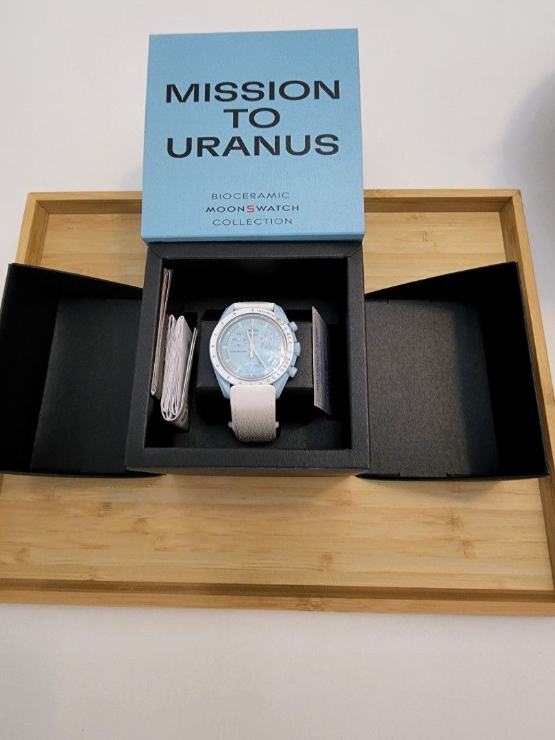 Uranus Omega Moonswatch, Luxury, Watches on Carousell
