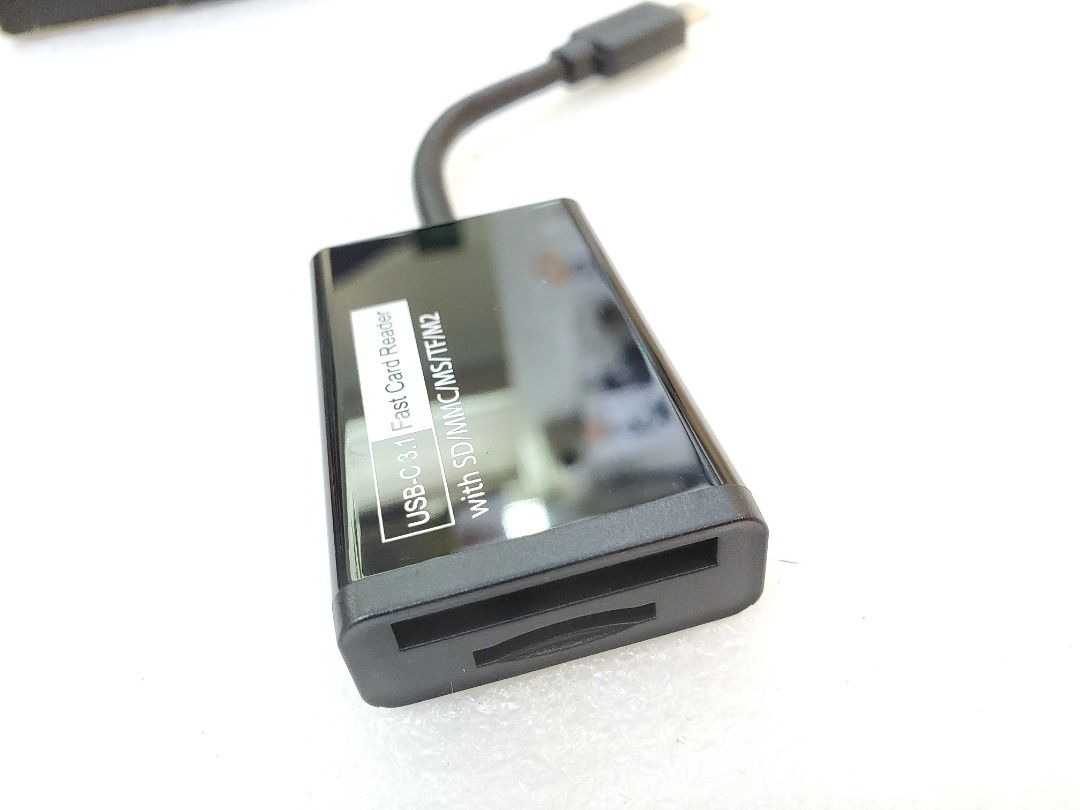 USB-C 3.1 Male to Fast Memory Card Reader (SD/MMC/MS/TF/M2)RST ...