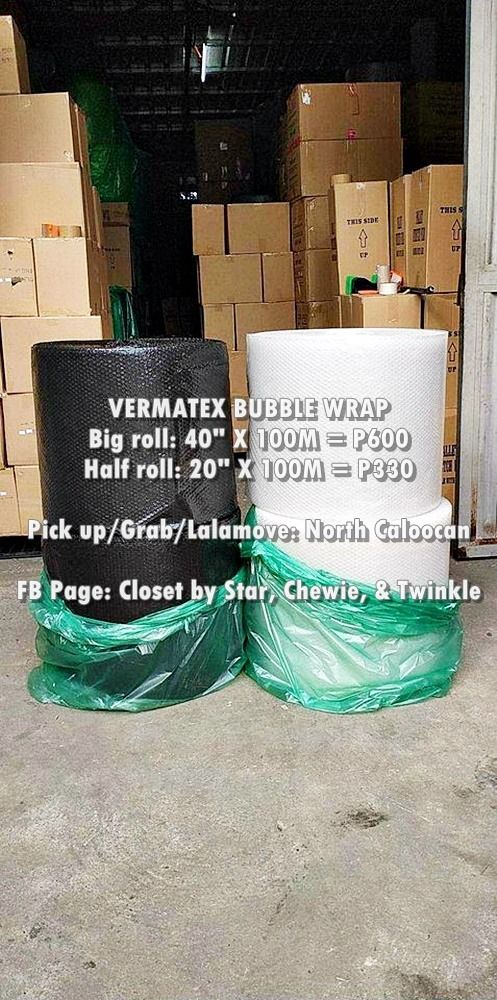 Vermatex Black Bubble Wrap on Carousell