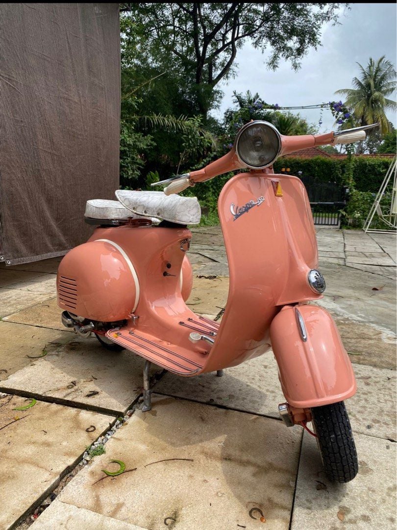 Vintage Vespa VBB, Motorcycles, Motorcycles for Sale, Class 2B on Carousell