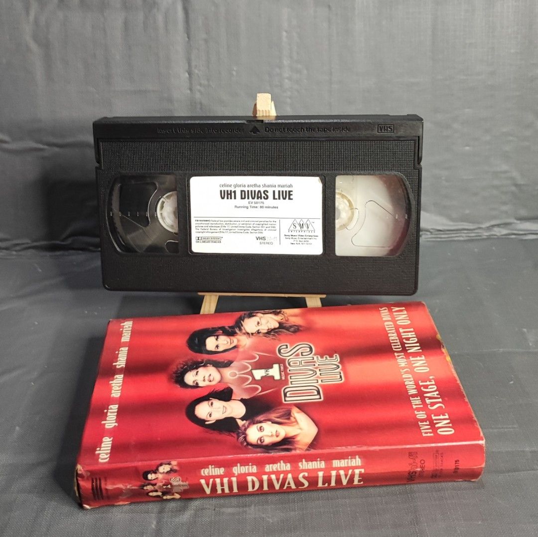 VHS Tapes VH1 Divas Live on Carousell