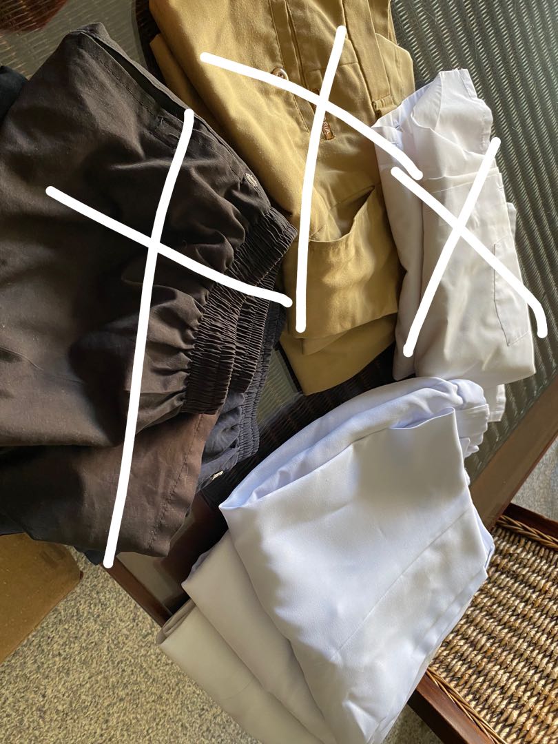 Victoria School uniforms-long pants, Men's Fashion, Bottoms, Trousers ...