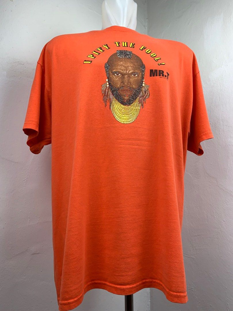 Vintage 00s 2000 Mr.T / American Actor / The A-Team / Rocky III, Men's ...