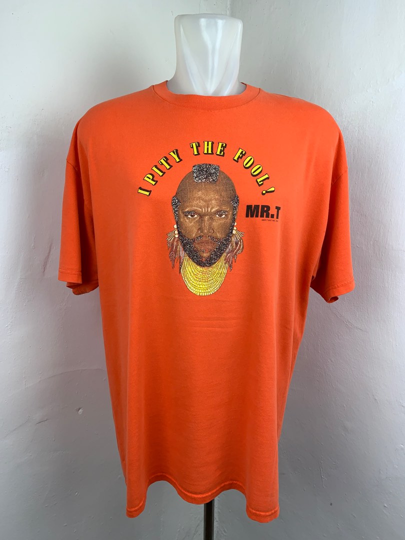 Vintage 00s 2000 Mr.T / American Actor / The A-Team / Rocky III, Men's ...
