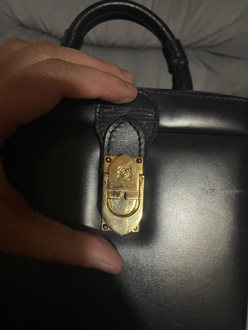 Vintage Autnentic LOEWE vanity Bag!!! on Carousell