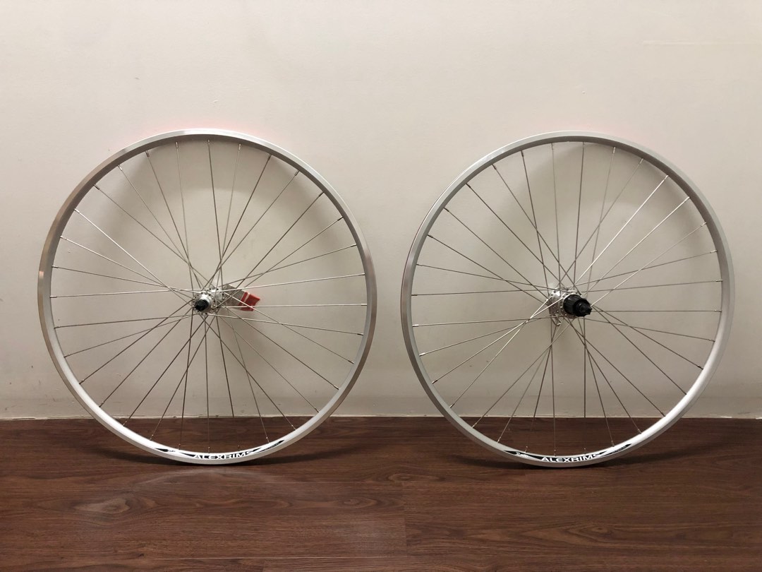 Vintage Retro Shimano X Alex Rims 700C Rim Brake Wheelset Wheel Set ...