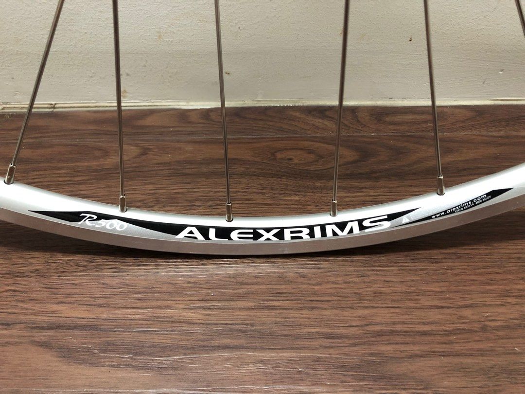 Vintage Retro Shimano X Alex Rims 700C Rim Brake Wheelset Wheel Set ...