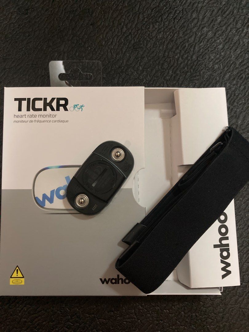 Wahoo tickr 2 heart rate monitor, Computers & Tech, Parts & Accessories ...