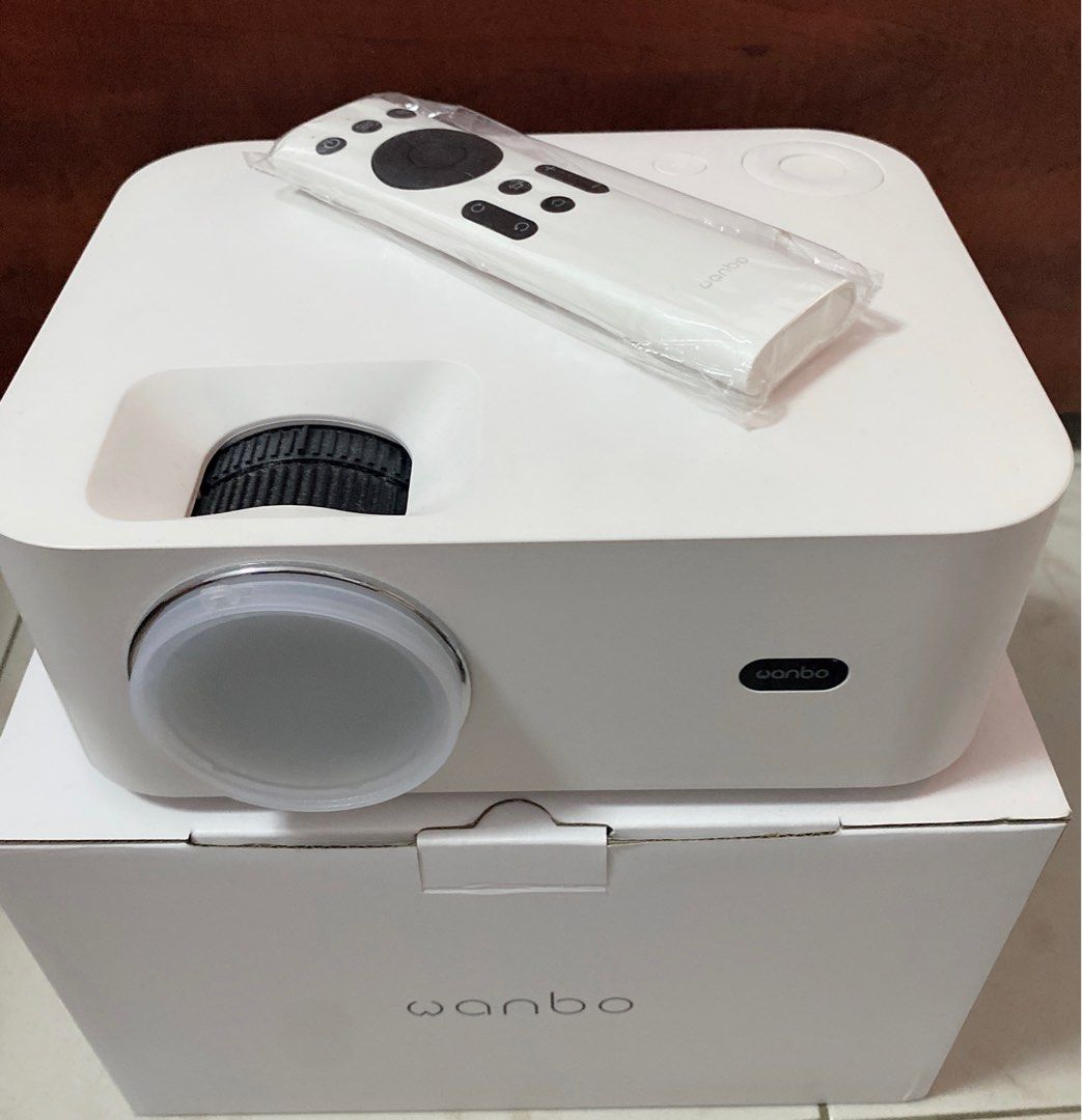 Wanbo X1 Pro Projector, TV & Home Appliances, TV & Entertainment ...
