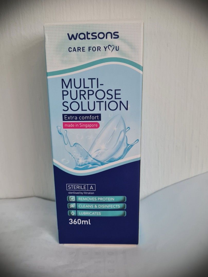 Watsons contact lens lotion, Beauty & Personal Care, Vision Care on Carousell