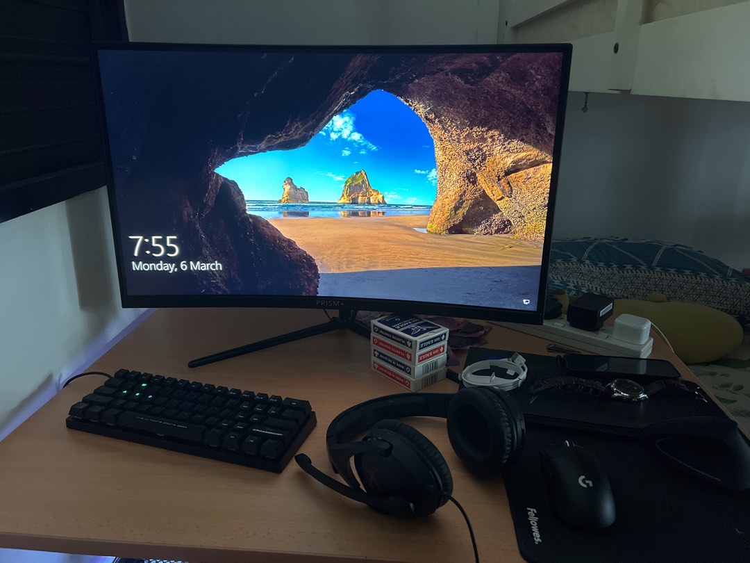 Whole desktop pc setup, Computers & Tech, Desktops on Carousell