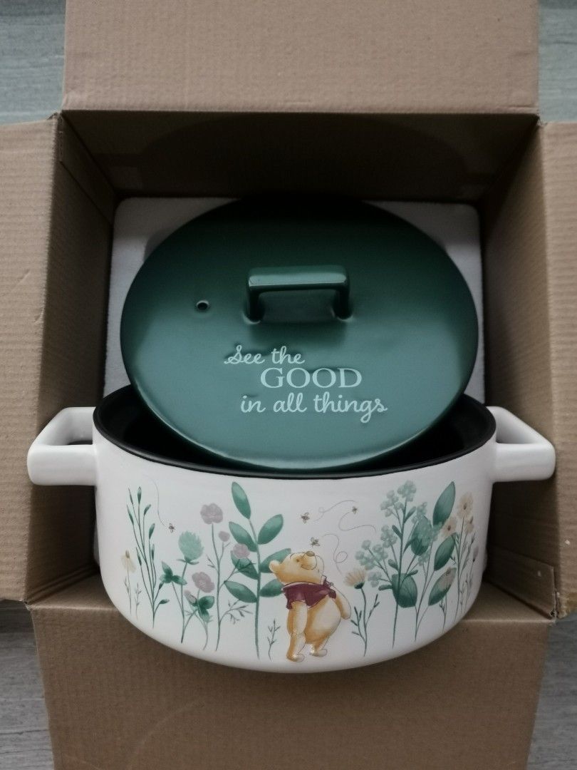 Winnie the Pooh Ceramic Cooking Pot, Furniture & Home Living ...