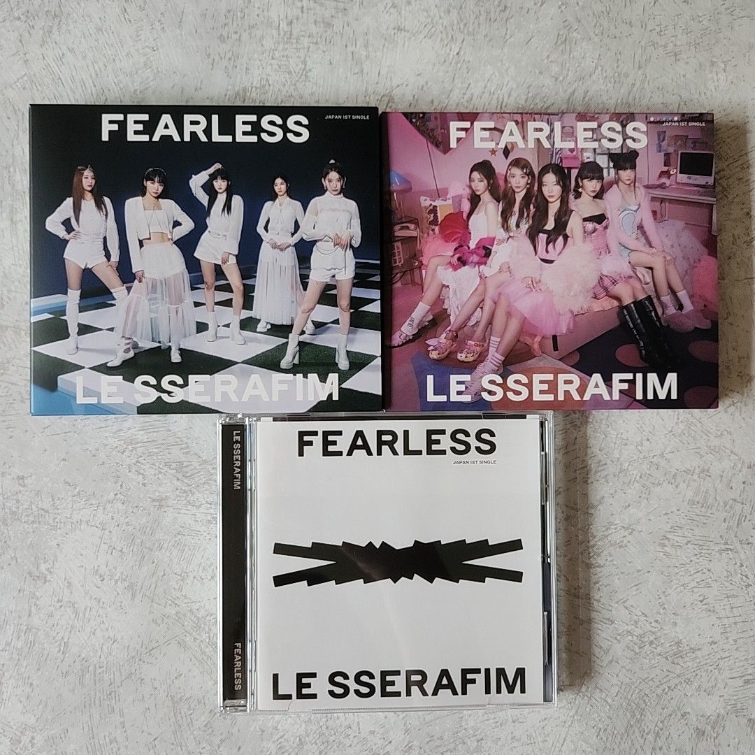 [WTT / WTS] LE SSERAFIM Fearless / Antifragile (Chaewon / Yunjin / Kazuha / Eunchae -> Sakura ...